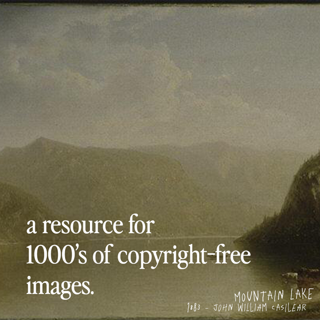 Public Work: A resource for 1000's of copyright-free images – Dan Robinson